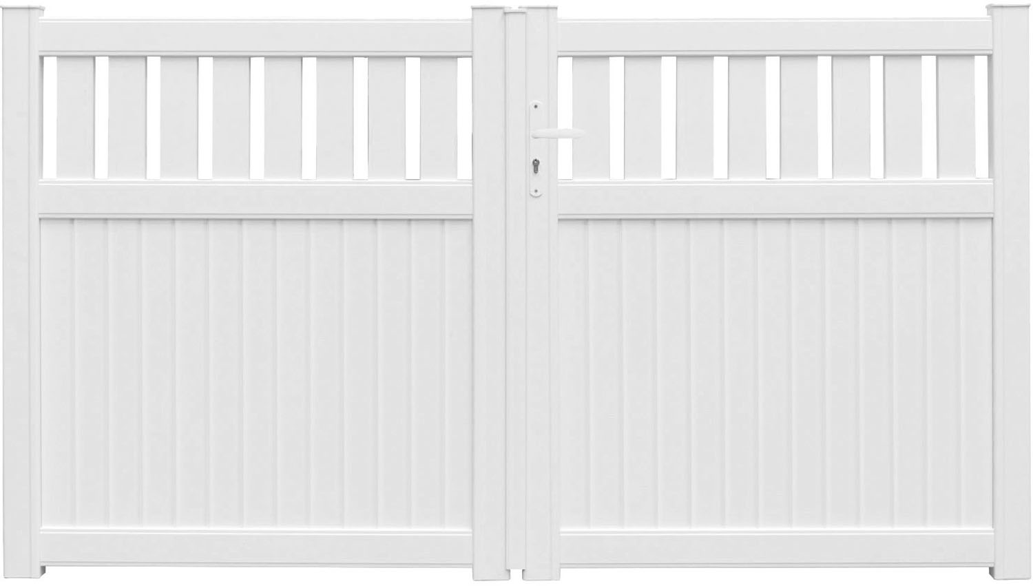 Acheter un Portail PVC sur mesure - Résobaies